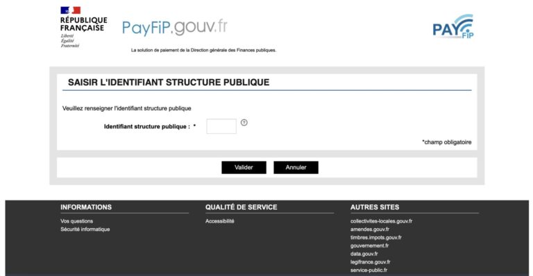 PayFiP.gouv : paiement facile des factures publiques en ligne